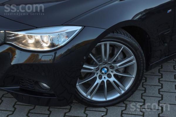 Black BMW 335 2014 in Riga, with an engine capacity of 3.00 L and mileage of 0 thousand km for 14995 €, photo 2 on AUTOMOTO.COM.LV