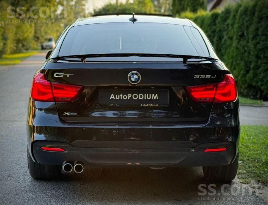 Black BMW 335 2018 in Riga, with an engine capacity of 3.00 L and mileage of 192 thousand km for 22500 €, photo 22 on AUTOMOTO.COM.LV