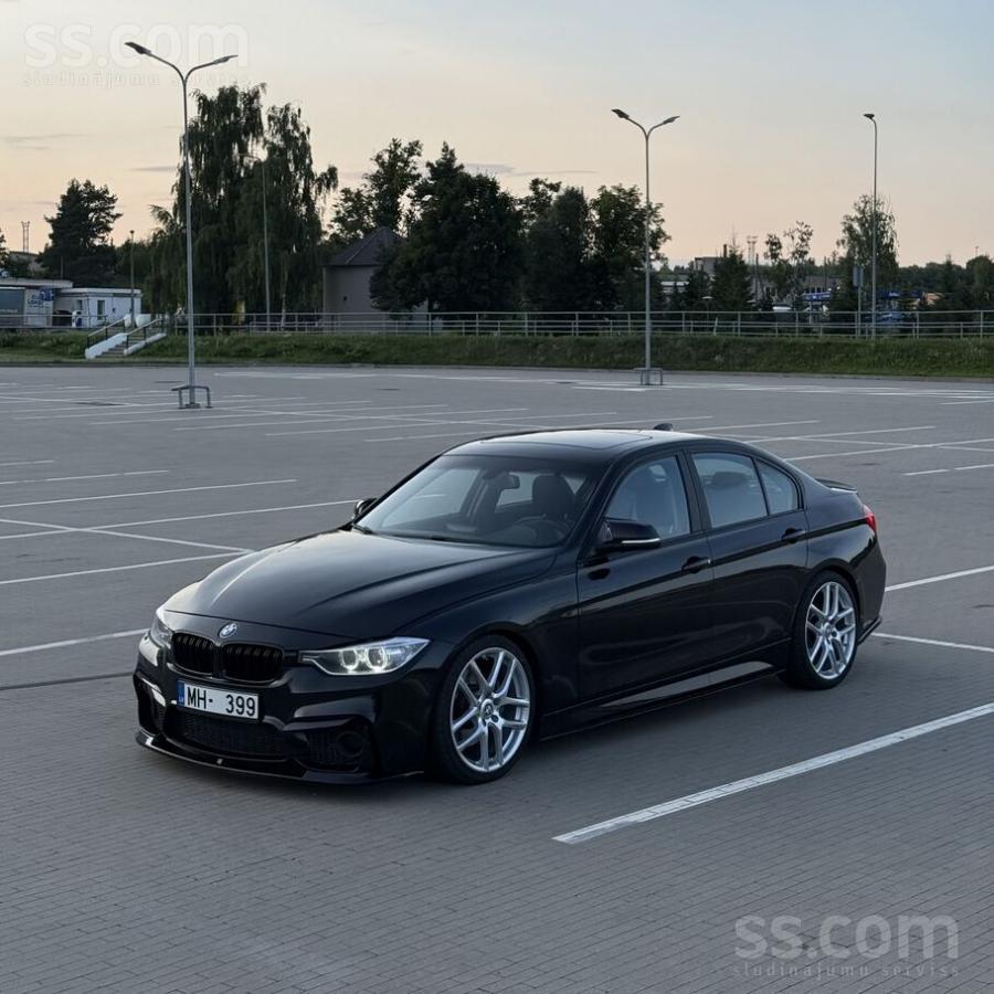 Black BMW 335 2014 in Rezekne, with an engine capacity of 3.00 L and mileage of 193 thousand km for 15500 €, photo 1 on AUTOMOTO.COM.LV