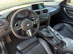 Black BMW 335 2014 in Rezekne, with an engine capacity of 3.00 L and mileage of 193 thousand km for 15500 €, photo 12 on AUTOMOTO.COM.LV