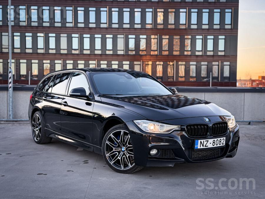Black BMW 335 2013 in Riga, with an engine capacity of 3.00 L and mileage of 0 thousand km for 12250 €, photo 1 on AUTOMOTO.COM.LV