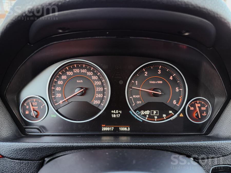 Black BMW 335 2013 in Riga, with an engine capacity of 3.00 L and mileage of 0 thousand km for 12250 €, photo 13 on AUTOMOTO.COM.LV