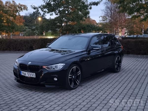 Black BMW 335 2014 in Jelgava, with an engine capacity of 3.00 L and mileage of 209 thousand km for 19900 €, photo 1 on AUTOMOTO.COM.LV