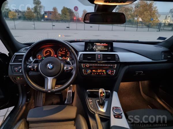 Black BMW 335 2014 in Jelgava, with an engine capacity of 3.00 L and mileage of 209 thousand km for 19900 €, photo 10 on AUTOMOTO.COM.LV