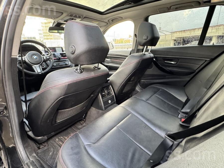 Black BMW 335 2014 in Riga, with an engine capacity of 3.00 L and mileage of 330 thousand km for 9500 €, photo 15 on AUTOMOTO.COM.LV