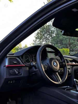 Black BMW 335 2018 in Vilnius, with an engine capacity of 3.00 L and mileage of 195 thousand km for 14999 €, photo 6 on AUTOMOTO.COM.LV