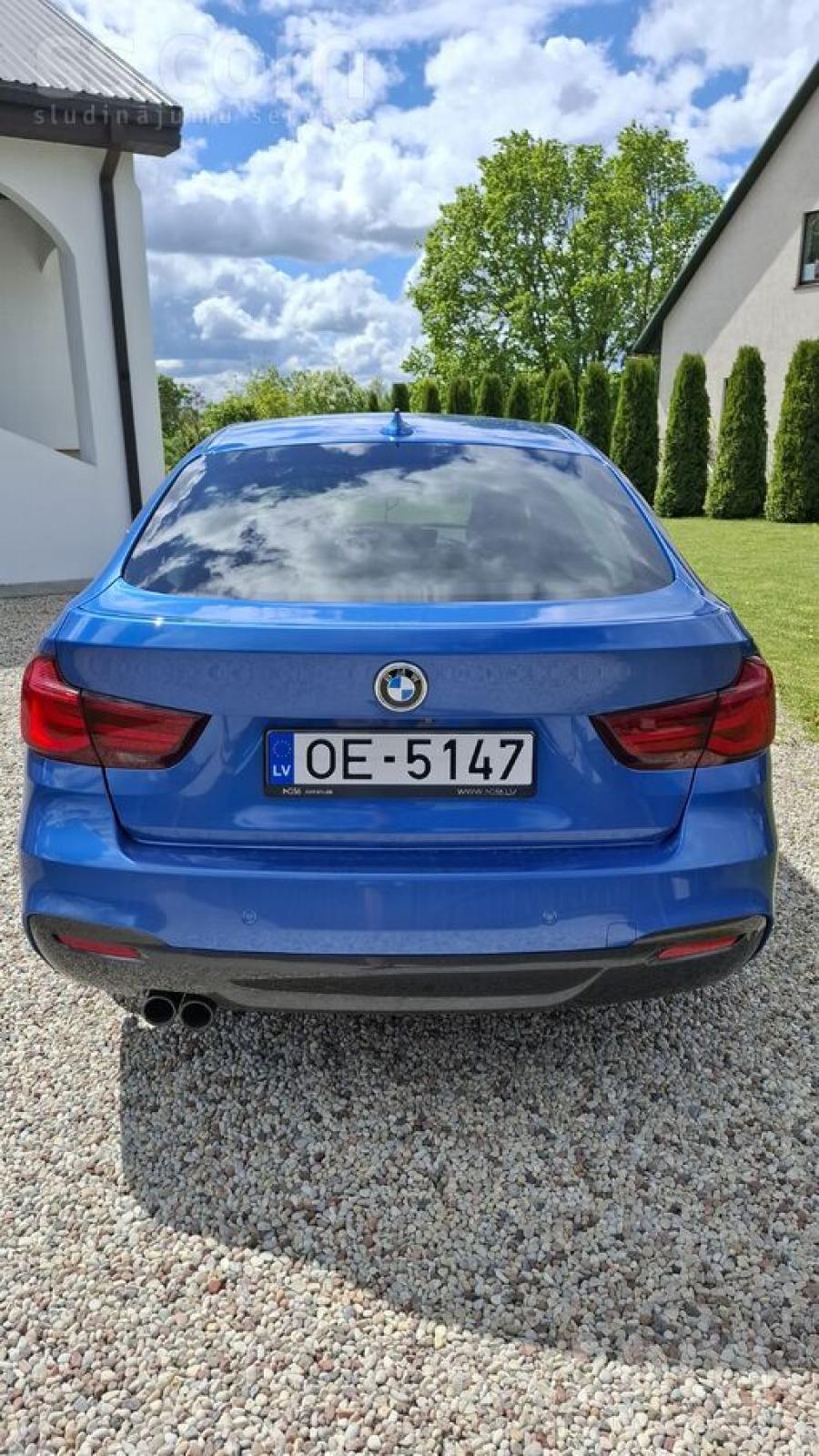 Zils BMW 335 2019 Saldus, ar dzinēja tilpumu 3.00 L un nobraukumu 182 tūkst. km par 19900 €, foto 5 vietnē AUTOMOTO.COM.LV
