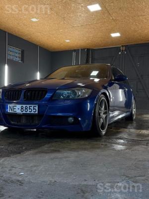 Zils BMW 335 2007 Valmiera, ar dzinēja tilpumu 3.00 L un nobraukumu 350 tūkst. km par 7500 €, foto  vietnē AUTOMOTO.COM.LV