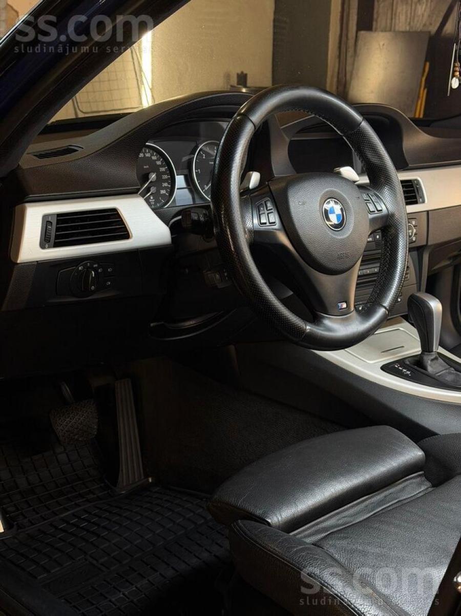 Blue BMW 335 2007 in Valmiera, with an engine capacity of 3.00 L and mileage of 350 thousand km for 7500 €, photo 11 on AUTOMOTO.COM.LV
