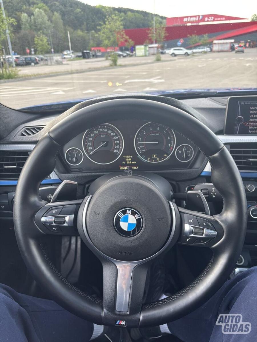 Blue BMW 335 2013 in Vilnius, with an engine capacity of 3.00 L and mileage of 170 thousand km for 15200 €, photo 9 on AUTOMOTO.COM.LV