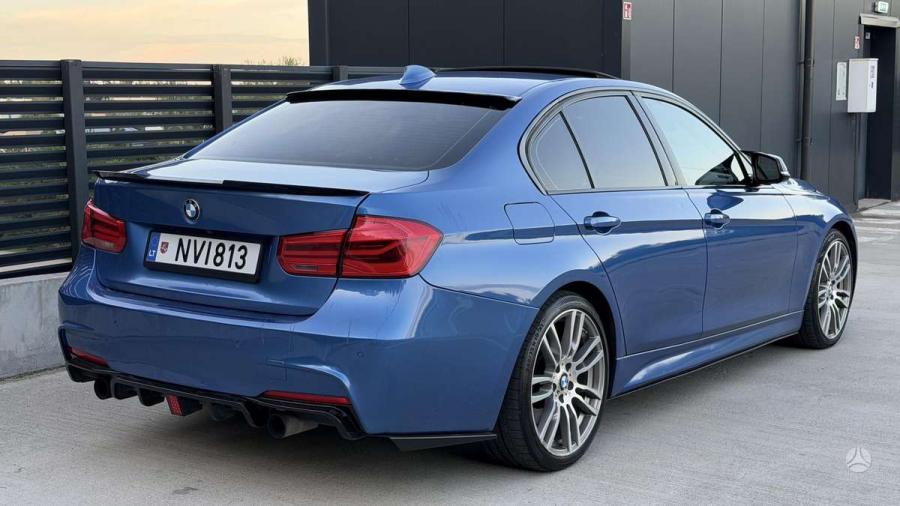 Blue BMW 335 2014 in Vilnius, with an engine capacity of 3.00 L and mileage of 231 thousand km for 11300 €, photo 6 on AUTOMOTO.COM.LV