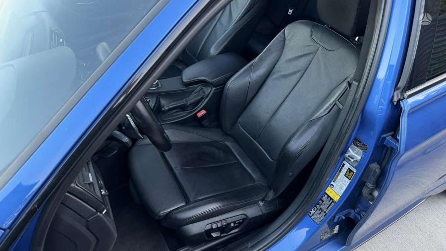 Blue BMW 335 2014 in Vilnius, with an engine capacity of 3.00 L and mileage of 231 thousand km for 11300 €, photo 15 on AUTOMOTO.COM.LV