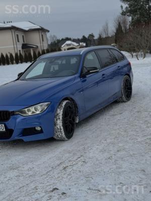 Синий БМВ 335 2014 в Рига, объемом двигателя 3.00 л и пробегом 286 тыс. км за 14000 €, фото 3 на AUTOMOTO.COM.LV