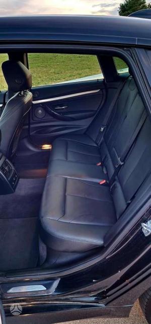 Black BMW 335 Gran Turismo 2015 in Kaunas, with an engine capacity of 2.98 L and mileage of 121 thousand km for 13500 €, photo 10 on AUTOMOTO.COM.LV