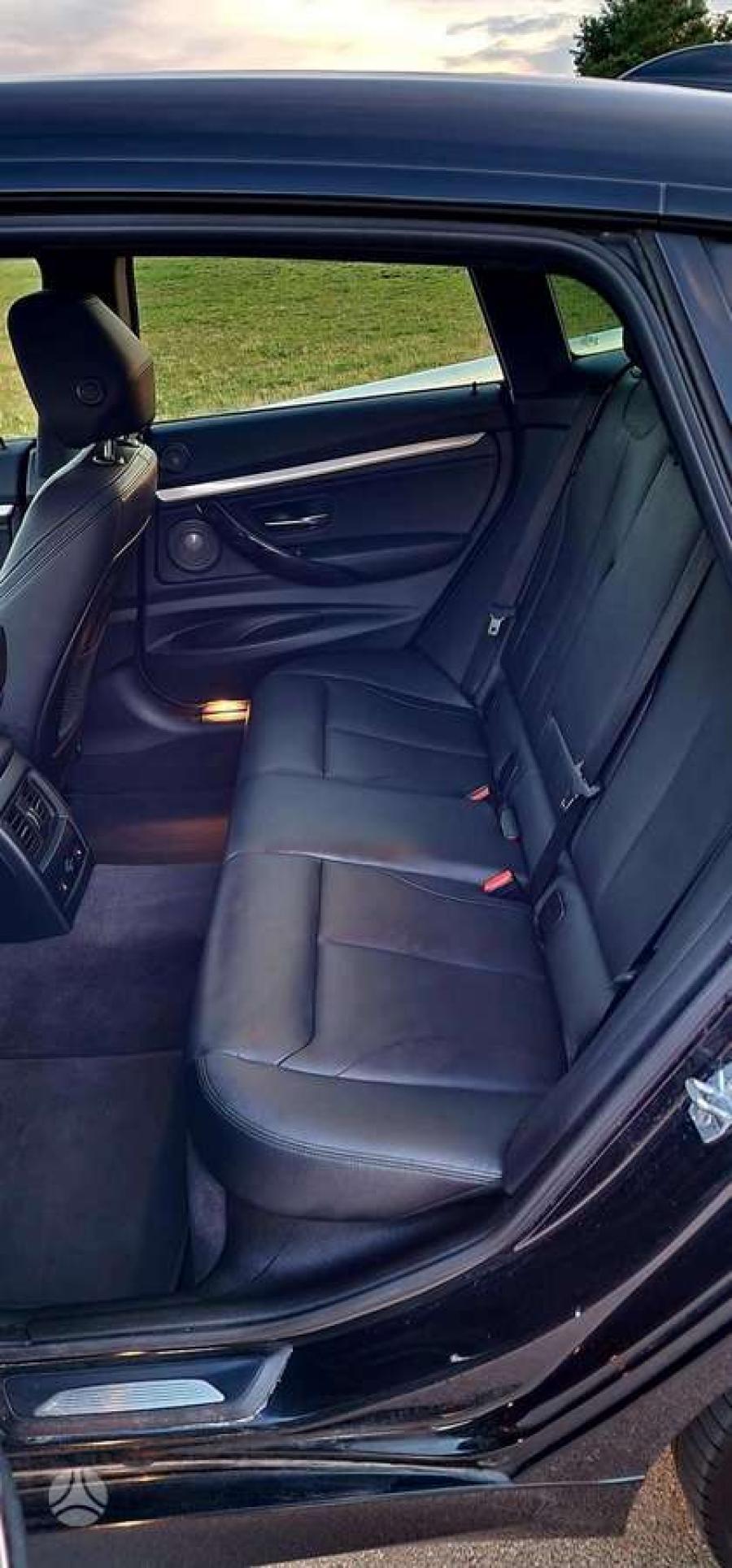 Black BMW 335 Gran Turismo 2015 in Kaunas, with an engine capacity of 2.98 L and mileage of 121 thousand km for 13500 €, photo 10 on AUTOMOTO.COM.LV