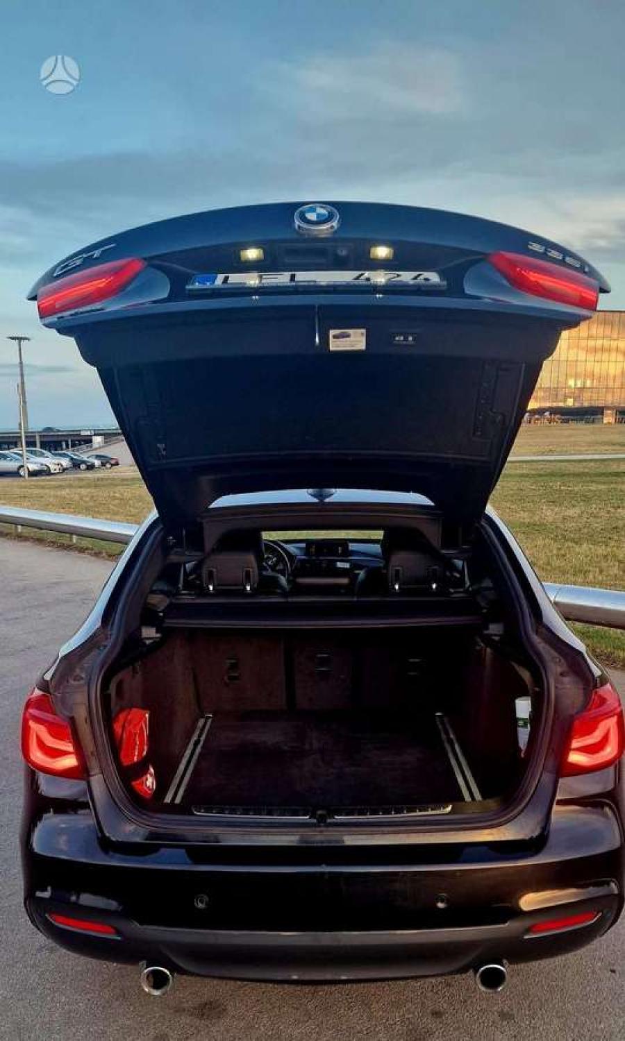 Black BMW 335 Gran Turismo 2015 in Kaunas, with an engine capacity of 2.98 L and mileage of 121 thousand km for 13500 €, photo 12 on AUTOMOTO.COM.LV