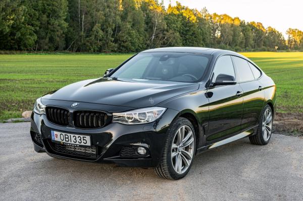 Черный БМВ 335 Gran Turismo 2015 в Каунас, объемом двигателя 3.00 л и пробегом 197 тыс. км за 10999 €, фото 1 на AUTOMOTO.COM.LV