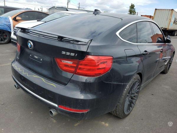 Melns BMW 335 Gran Turismo 2016 Klaipėda, ar dzinēja tilpumu 3.00 L un nobraukumu 143 tūkst. km par 11999 €, foto 3 vietnē AUTOMOTO.COM.LV