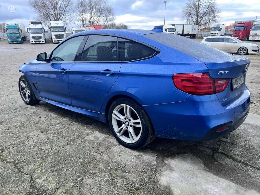 Blue BMW 335 Gran Turismo 2014 in Klaipeda, with an engine capacity of 2.98 L and mileage of 153 thousand km for 8700 €, photo 4 on AUTOMOTO.COM.LV