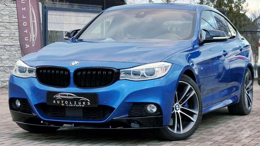 Blue BMW 335 Gran Turismo 2014 in Taurage, with an engine capacity of 2.98 L and mileage of 174 thousand km for 13900 €, photo 1 on AUTOMOTO.COM.LV
