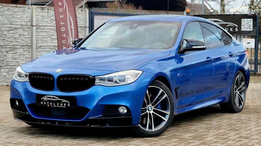 Blue BMW 335 Gran Turismo 2014 in Taurage, with an engine capacity of 2.98 L and mileage of 174 thousand km for 13900 €, photo 2 on AUTOMOTO.COM.LV