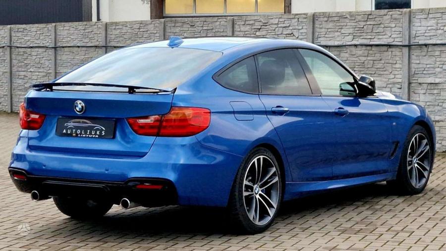 Blue BMW 335 Gran Turismo 2014 in Taurage, with an engine capacity of 2.98 L and mileage of 174 thousand km for 13900 €, photo 5 on AUTOMOTO.COM.LV