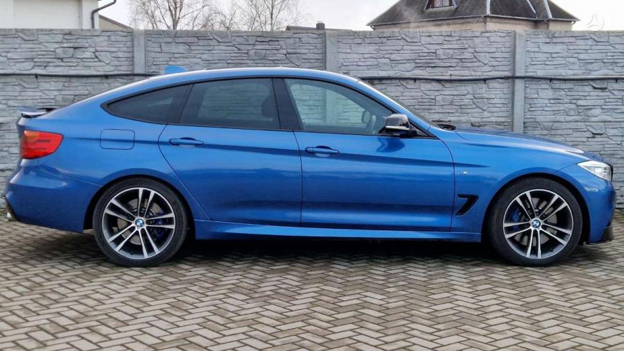 Blue BMW 335 Gran Turismo 2014 in Taurage, with an engine capacity of 2.98 L and mileage of 174 thousand km for 13900 €, photo 9 on AUTOMOTO.COM.LV