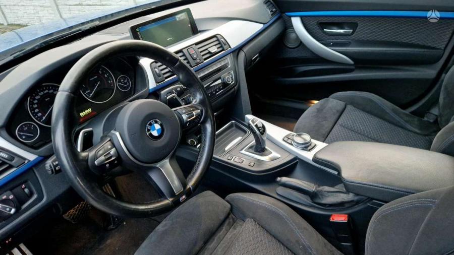 Blue BMW 335 Gran Turismo 2014 in Taurage, with an engine capacity of 2.98 L and mileage of 174 thousand km for 13900 €, photo 23 on AUTOMOTO.COM.LV