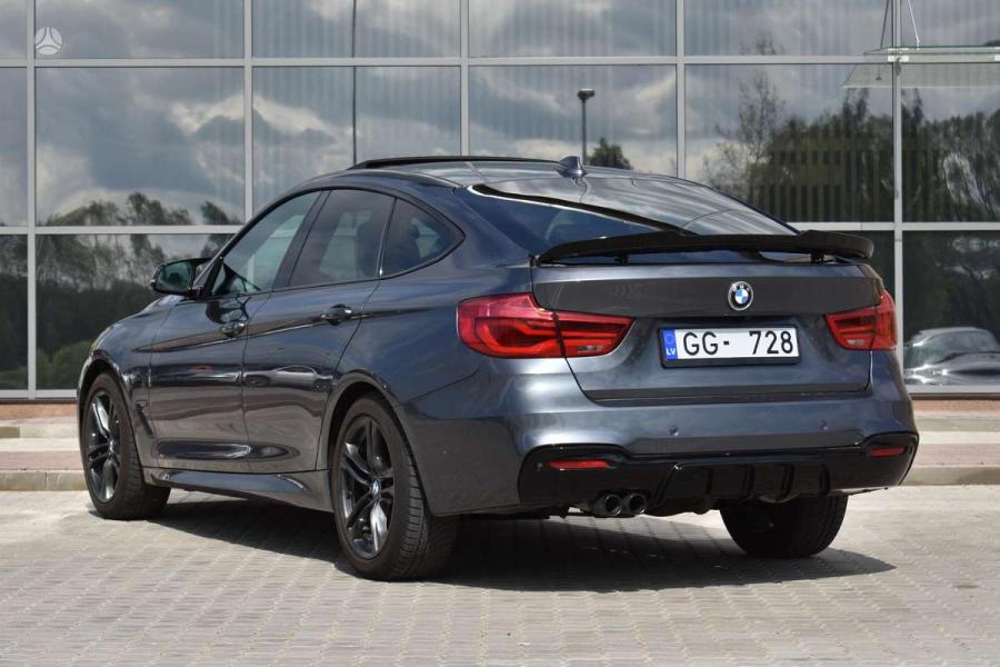 Pelēks BMW 335 Gran Turismo 2017 Valmiera, ar dzinēja tilpumu 2.99 L un nobraukumu 197 tūkst. km par 14500 €, foto 29 vietnē AUTOMOTO.COM.LV