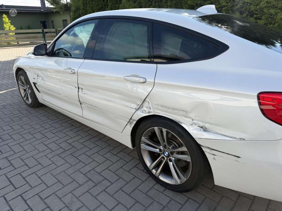 White BMW 335 Gran Turismo 2016 in Kaunas, with an engine capacity of 2.99 L and mileage of 164 thousand km for 9900 €, photo 6 on AUTOMOTO.COM.LV
