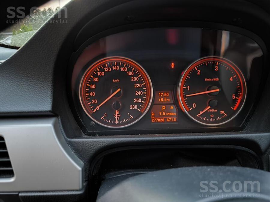 Grey BMW 335 2008 in Riga, with an engine capacity of 3.00 L and mileage of 280 thousand km for 6300 €, photo 7 on AUTOMOTO.COM.LV