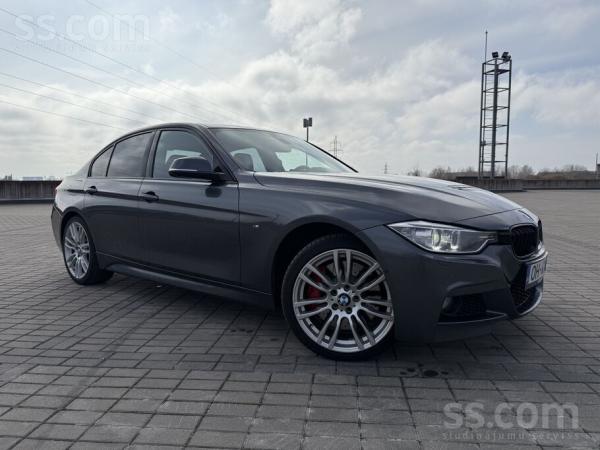 Grey BMW 335 2014 in Riga, with an engine capacity of 3.00 L and mileage of 203 thousand km for 16499 €, photo 2 on AUTOMOTO.COM.LV