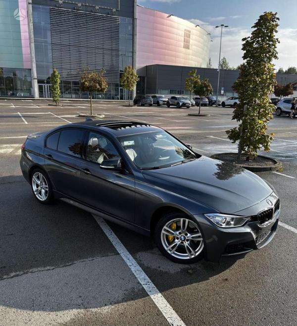Grey BMW 335 2014 in Panevezys, with an engine capacity of 2.98 L and mileage of 168 thousand km for 10399 €, photo 3 on AUTOMOTO.COM.LV