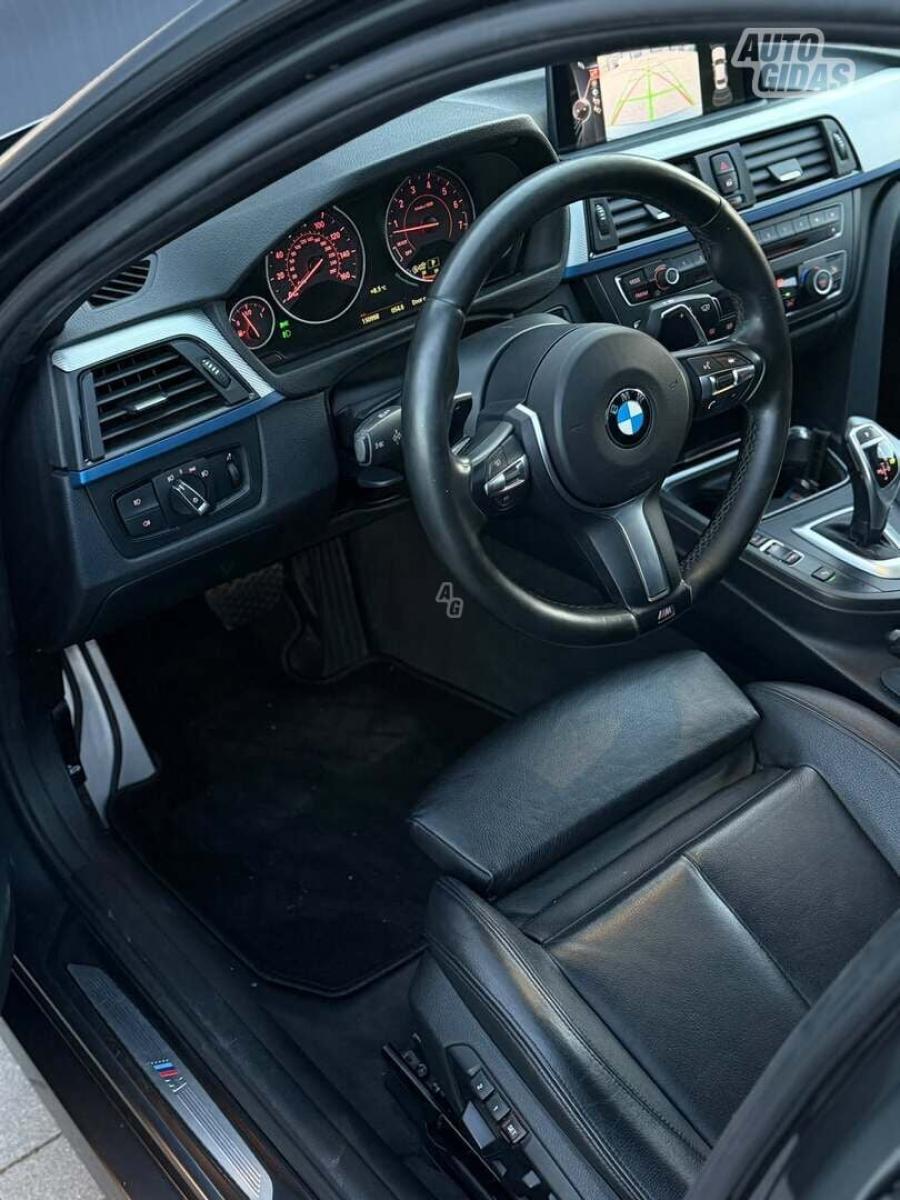 Grey BMW 335 2015 in Klaipeda, with an engine capacity of 3.00 L and mileage of 151 thousand km for 13900 €, photo 10 on AUTOMOTO.COM.LV