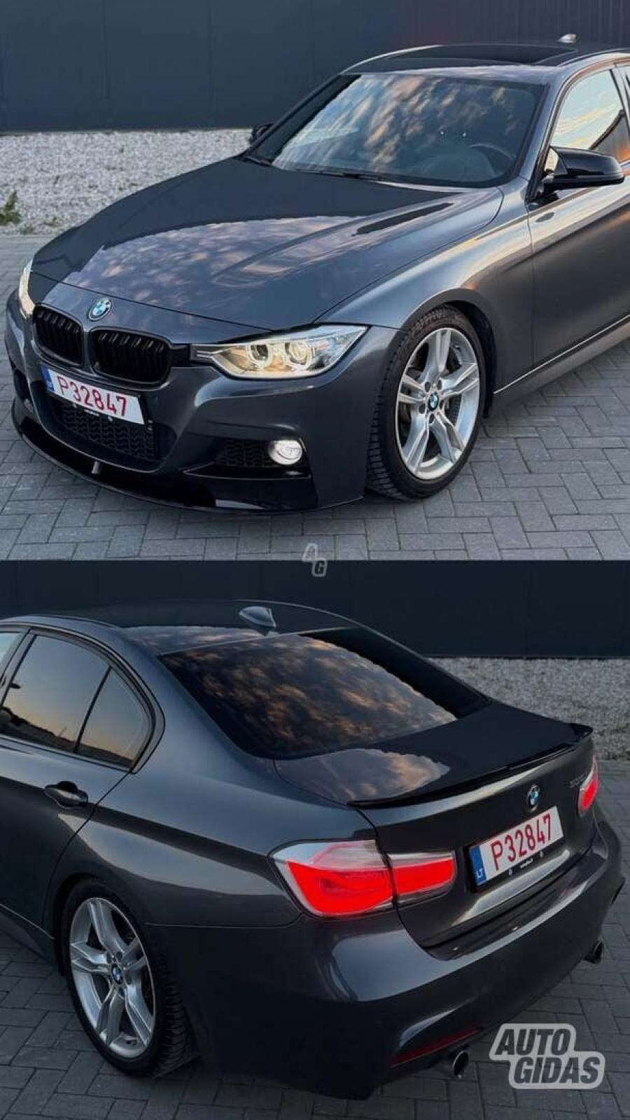 Grey BMW 335 2015 in Klaipeda, with an engine capacity of 3.00 L and mileage of 151 thousand km for 13900 €, photo 15 on AUTOMOTO.COM.LV