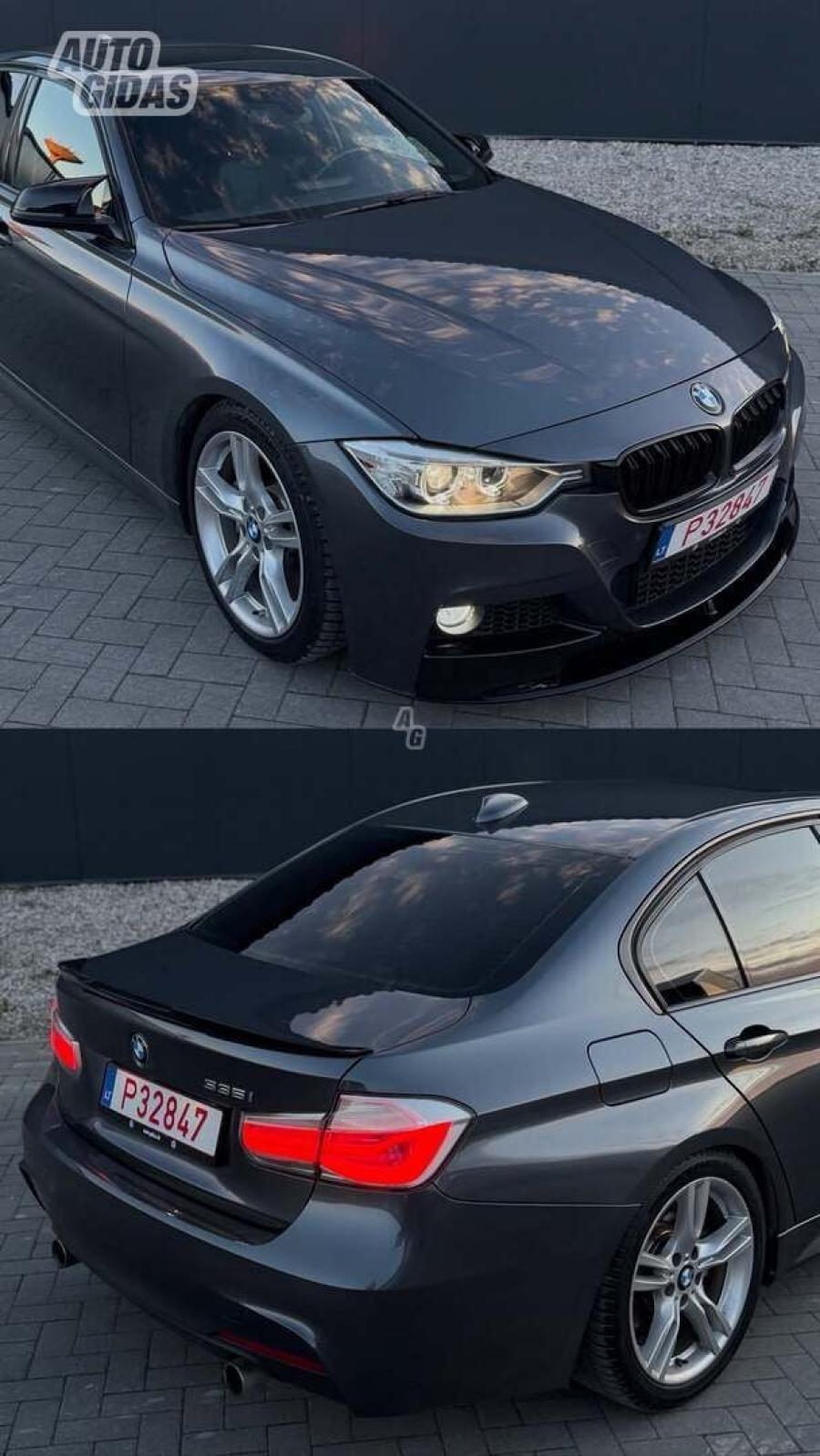 Grey BMW 335 2015 in Klaipeda, with an engine capacity of 3.00 L and mileage of 151 thousand km for 13900 €, photo 16 on AUTOMOTO.COM.LV