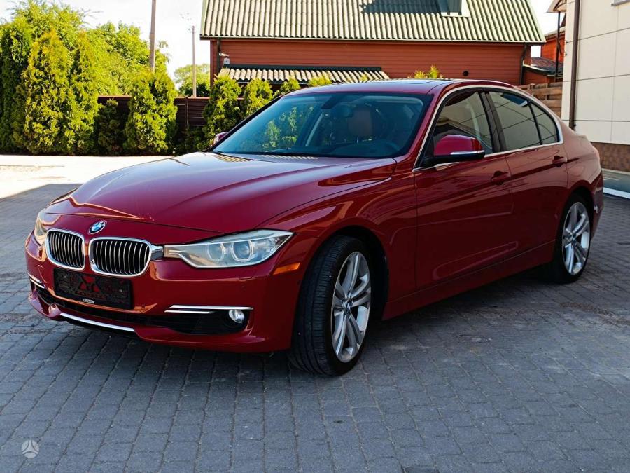 Red BMW 335 2013 in Kretinga, with an engine capacity of 2.98 L and mileage of 217 thousand km for 12200 €, photo 3 on AUTOMOTO.COM.LV