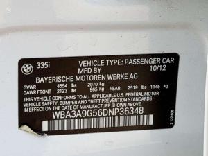 BMW 335 2013 Viļņa, ar dzinēja tilpumu 2.98 L un nobraukumu 350 tūkst. km par 13999 €, foto 19 vietnē AUTOMOTO.COM.LV