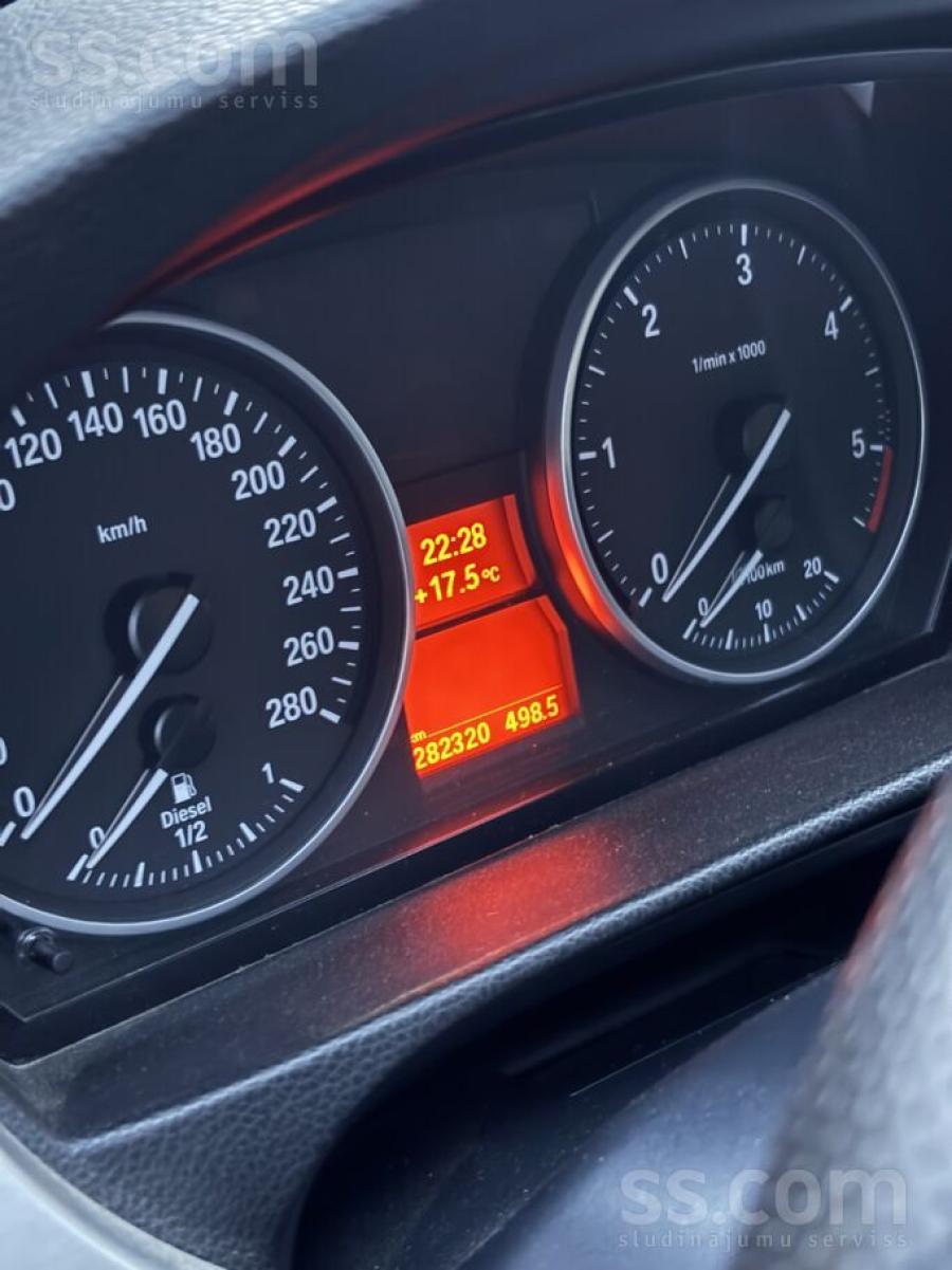 BMW 335 2007 in Riga, with an engine capacity of 3.00 L and mileage of 282 thousand km for 7300 €, photo 11 on AUTOMOTO.COM.LV