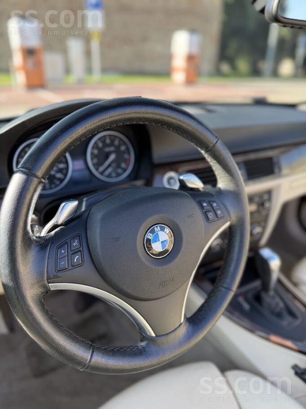 White BMW 335 2010 in Liepaja, with an engine capacity of 3.00 L and mileage of 169 thousand km for 8250 €, photo 11 on AUTOMOTO.COM.LV