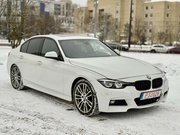 White BMW 335 2013 in Vilnius, with an engine capacity of 2.98 L and mileage of 150 thousand km for 10450 €, photo 2 on AUTOMOTO.COM.LV