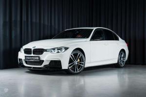 White BMW 335 2014 in Vilnius, with an engine capacity of 2.99 L and mileage of 136 thousand km for 18999 €, photo  on AUTOMOTO.COM.LV