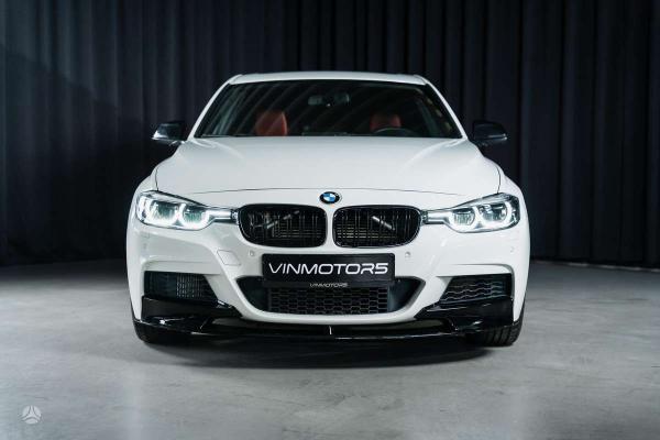 White BMW 335 2015 in Vilnius, with an engine capacity of 2.99 L and mileage of 136 thousand km for 19999 €, photo 2 on AUTOMOTO.COM.LV