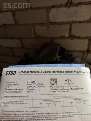 Белый БМВ 335 2014 в Лудза, объемом двигателя 3.00 л и пробегом 226 тыс. км за 12750 €, фото 22 на AUTOMOTO.COM.LV