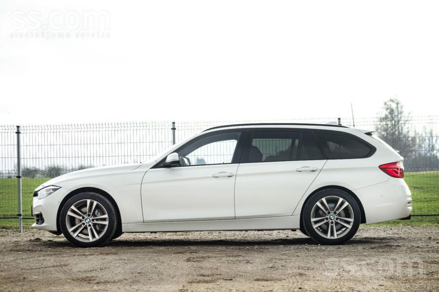 White BMW 335 2017 in Tukums, with an engine capacity of 3.00 L and mileage of 0 thousand km for 14500 €, photo 7 on AUTOMOTO.COM.LV