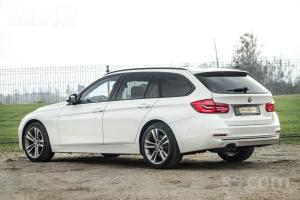White BMW 335 2017 in Tukums, with an engine capacity of 3.00 L and mileage of 0 thousand km for 14500 €, photo 9 on AUTOMOTO.COM.LV