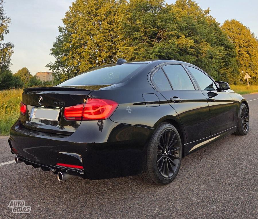 Black BMW 340 2015 in Alytus, with an engine capacity of 3.00 L and mileage of 236 thousand km for 19000 €, photo 7 on AUTOMOTO.COM.LV