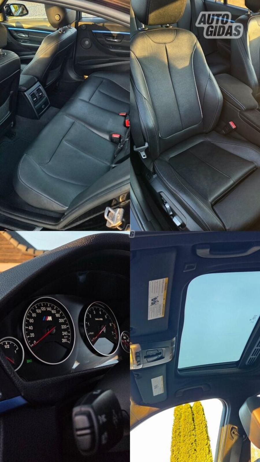 Black BMW 340 2015 in Alytus, with an engine capacity of 3.00 L and mileage of 236 thousand km for 19000 €, photo 14 on AUTOMOTO.COM.LV