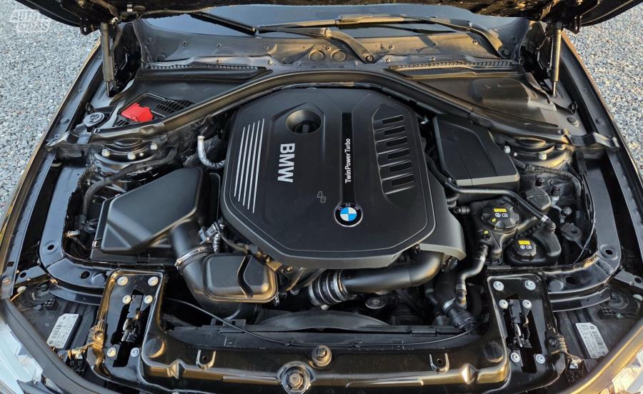 Black BMW 340 2015 in Alytus, with an engine capacity of 3.00 L and mileage of 236 thousand km for 19000 €, photo 17 on AUTOMOTO.COM.LV