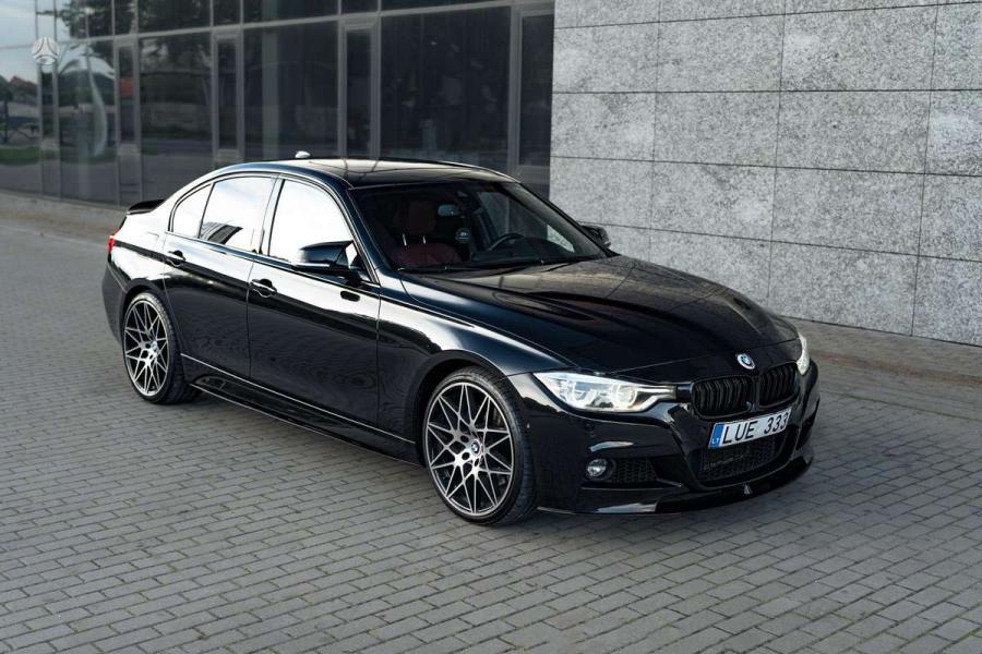 Melns BMW 340 2017 Klaipėda, ar dzinēja tilpumu 3.00 L un nobraukumu 149 tūkst. km par 23499 €, foto 4 vietnē AUTOMOTO.COM.LV